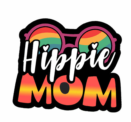 HIPPIE MOM – STICKERCB