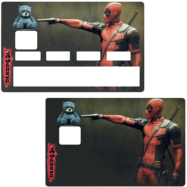 Tribute to DEADPOOL, édition limitée 100 ex - sticker pour carte banca ...